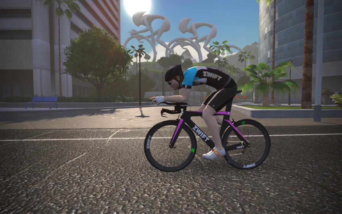 Hướng dẫn cách mở khoá xe đạp Zwift Concept Z1 (Tron Bike) - Yêu Chạy Bộ