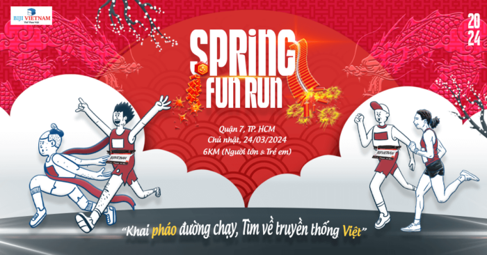 BIJI Spring Fun Run 2024 - Yêu Chạy Bộ